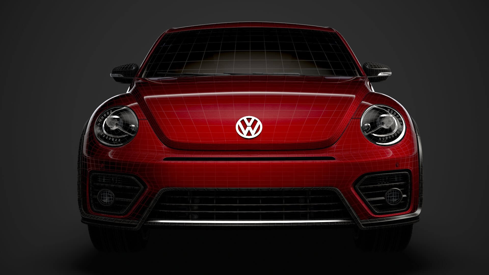 VW Beetle R LIne 2020 - 3D Model by Creator 3D