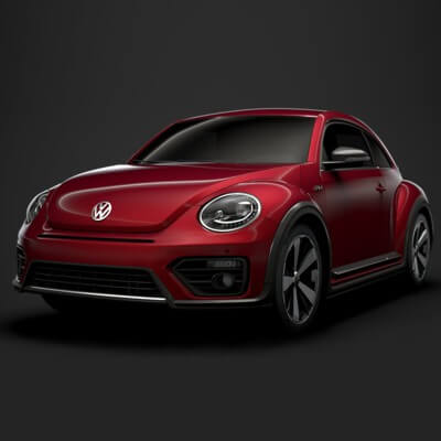 VW Beetle R LIne 2020 - 3D Model by Creator 3D