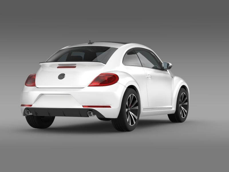VW Beetle RLine 2014 - 3D Model by Creator 3D