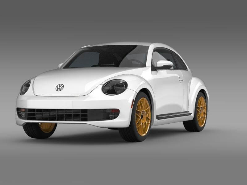 VW Beetle RS 2012 - 3D Model by Creator 3D