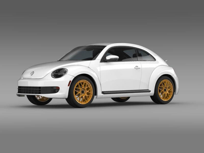 VW Beetle RS 2012 - 3D Model by Creator 3D