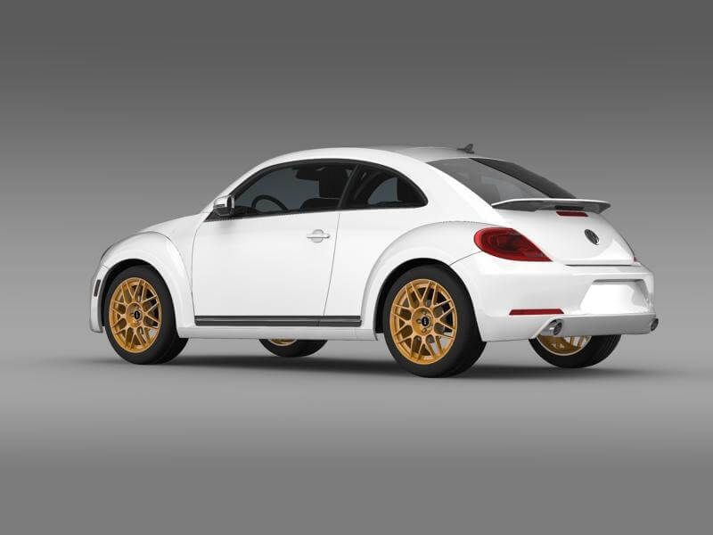 VW Beetle RS 2012 - 3D Model by Creator 3D
