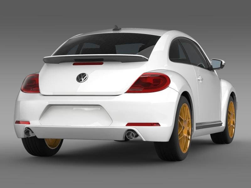 VW Beetle RS 2012 - 3D Model by Creator 3D