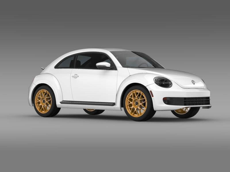 VW Beetle RS 2012 - 3D Model by Creator 3D