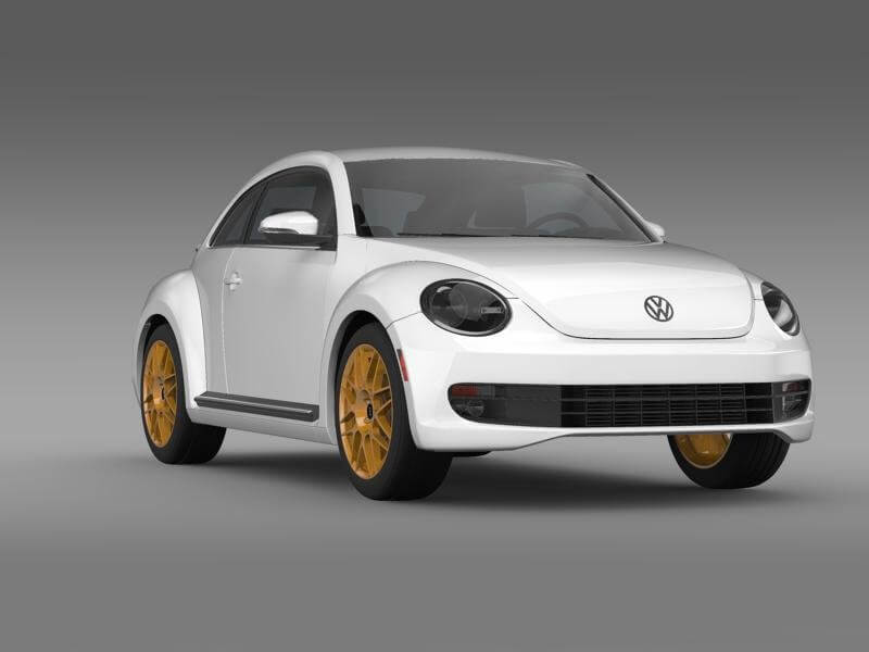 VW Beetle RS 2012 - 3D Model by Creator 3D
