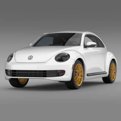 VW Beetle RS 2012 - 3D Model by Creator 3D