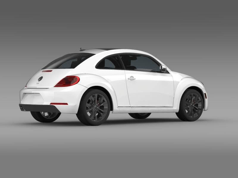 VW Beetle TDI 2013 - 3D Model by Creator 3D