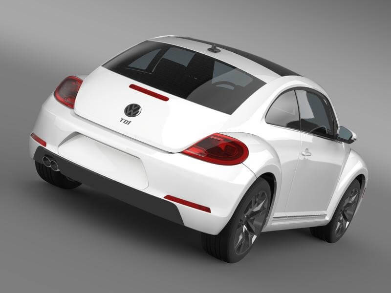 VW Beetle TDI 2013 - 3D Model by Creator 3D