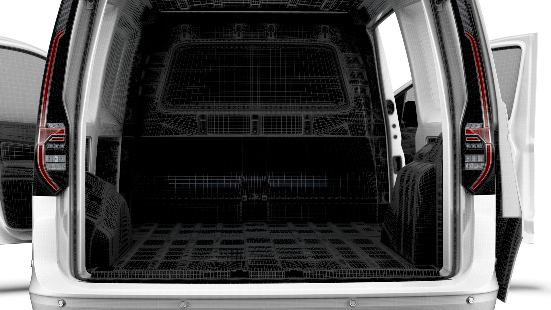 VW Caddy Cargo LWB Valve HQ Interior 2025 - 3D Model by Creator 3D