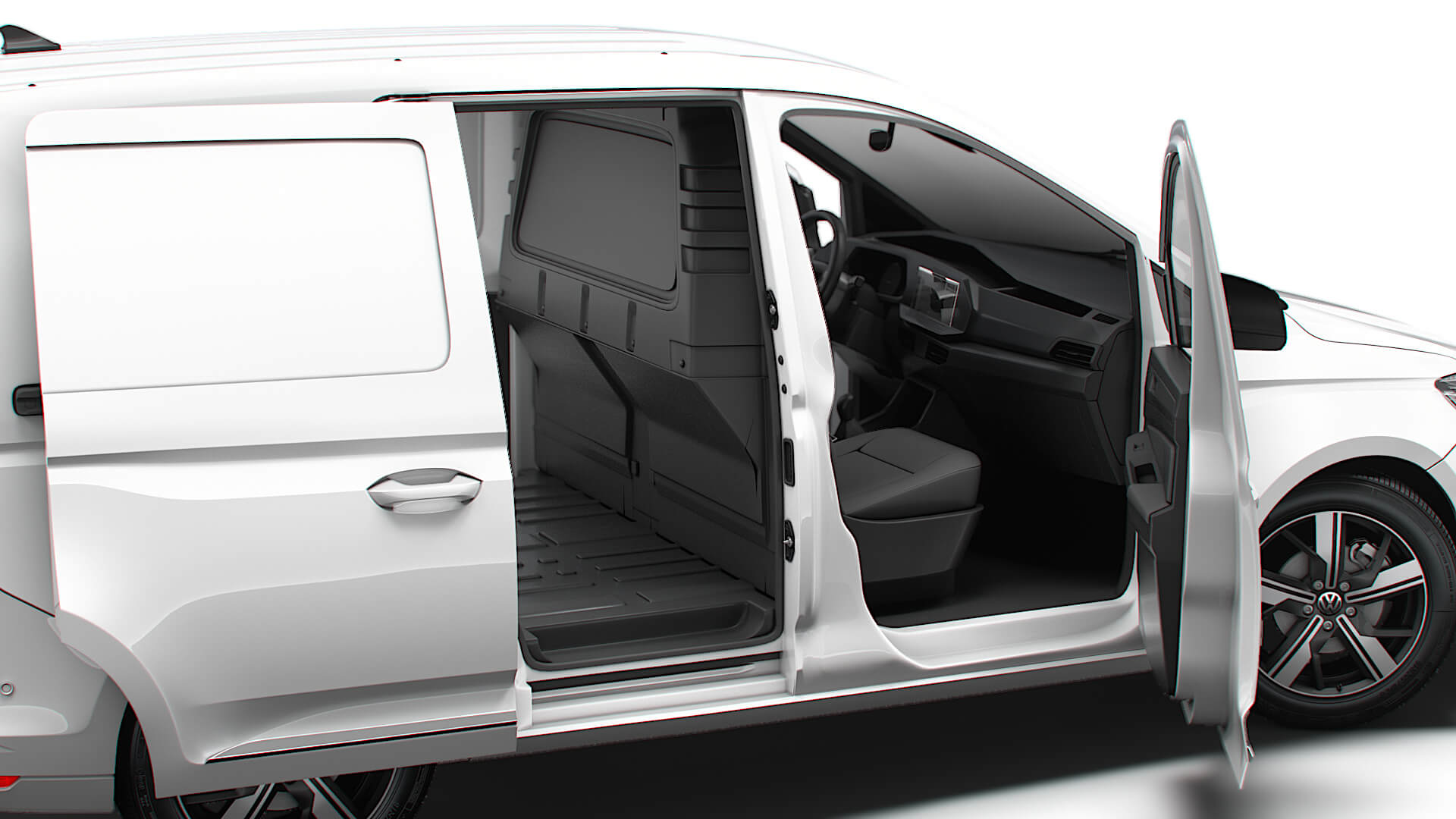 VW Caddy Cargo SWB HQ Interior 2025 - 3D Model by Creator 3D