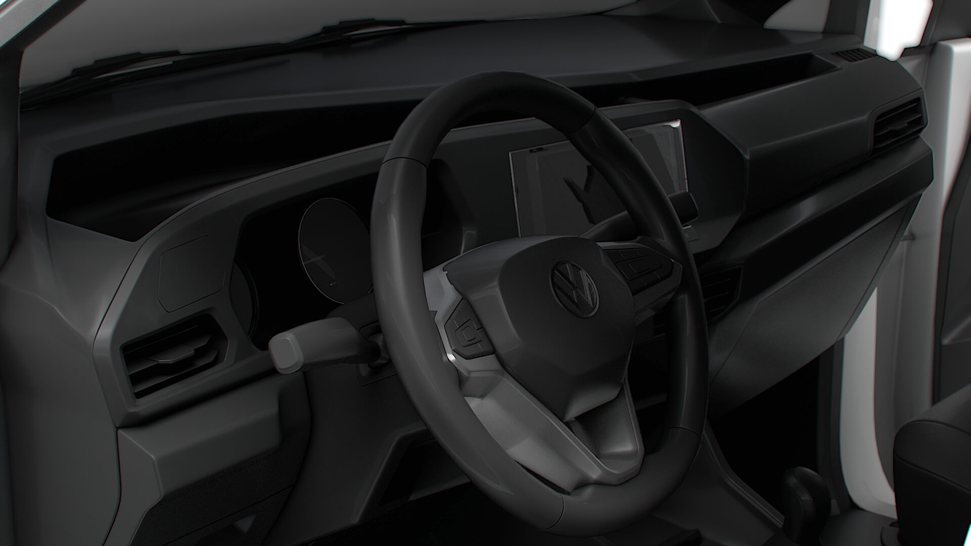 VW Caddy Cargo SWB Valve Headquarters Interior 2025 - 3D Model by ...