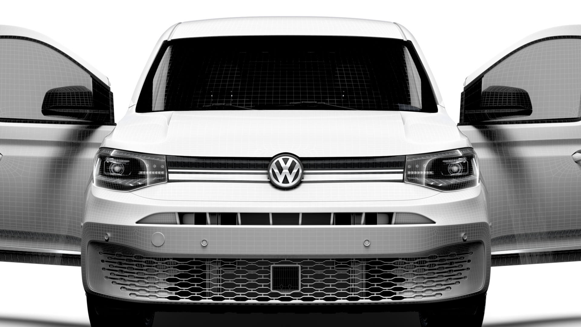 VW Caddy Cargo SWB Valve Headquarters Interior 2025 - 3D Model by ...