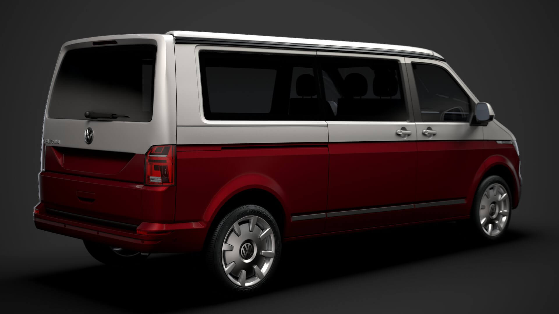VW California LWB T6.1 2020 - 3D Model by Creator 3D