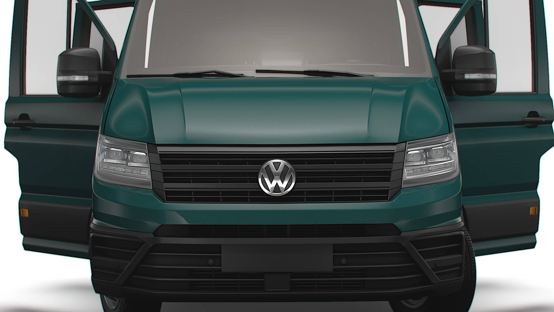 VW Crafter Chassis DoubleCab L1 Hqinterior 2023 - 3D Model by Creator 3D