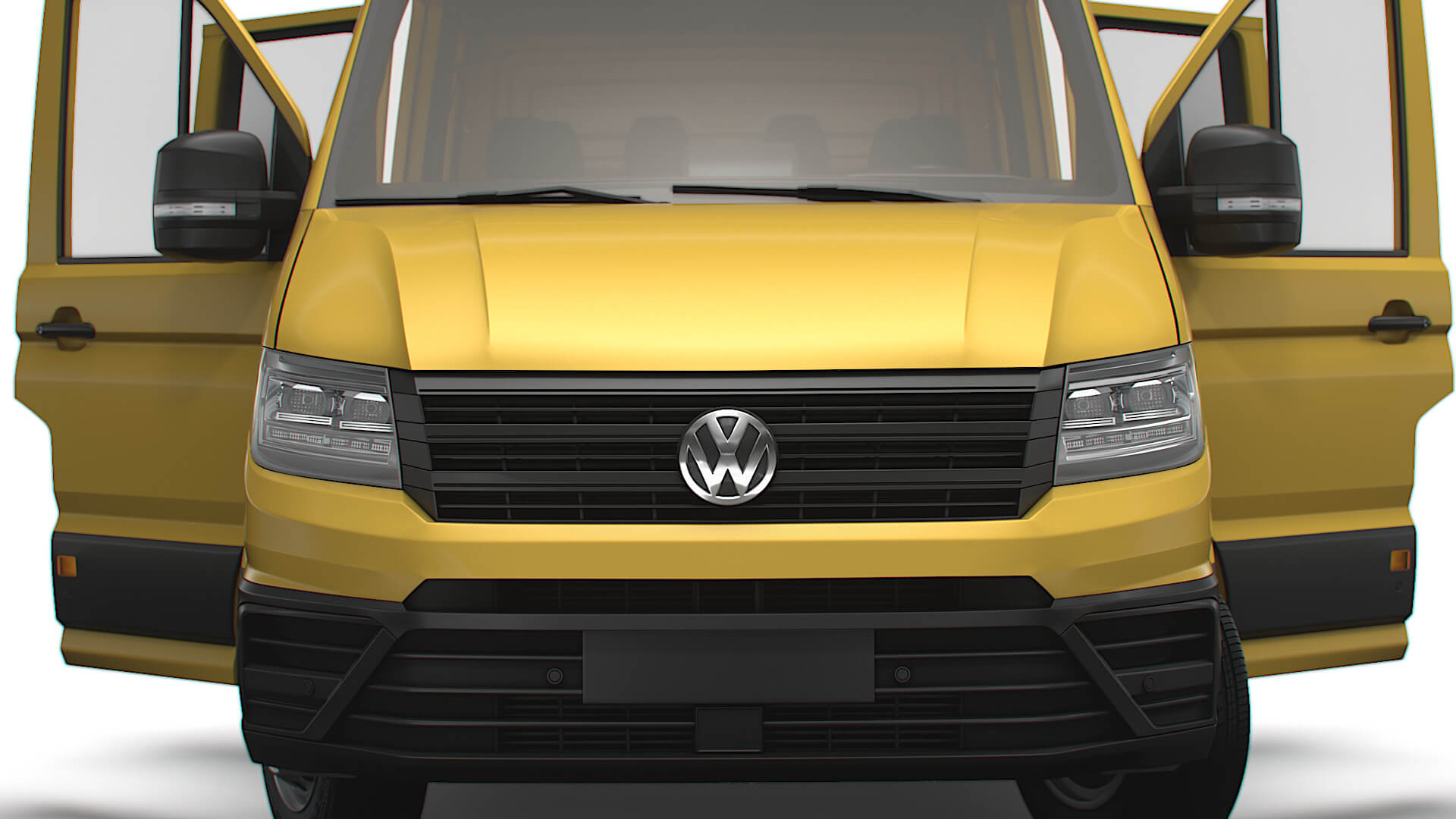 VW Crafter Chassis DoubleCab L3 Hqinterior 2023 - 3D Model by Creator 3D