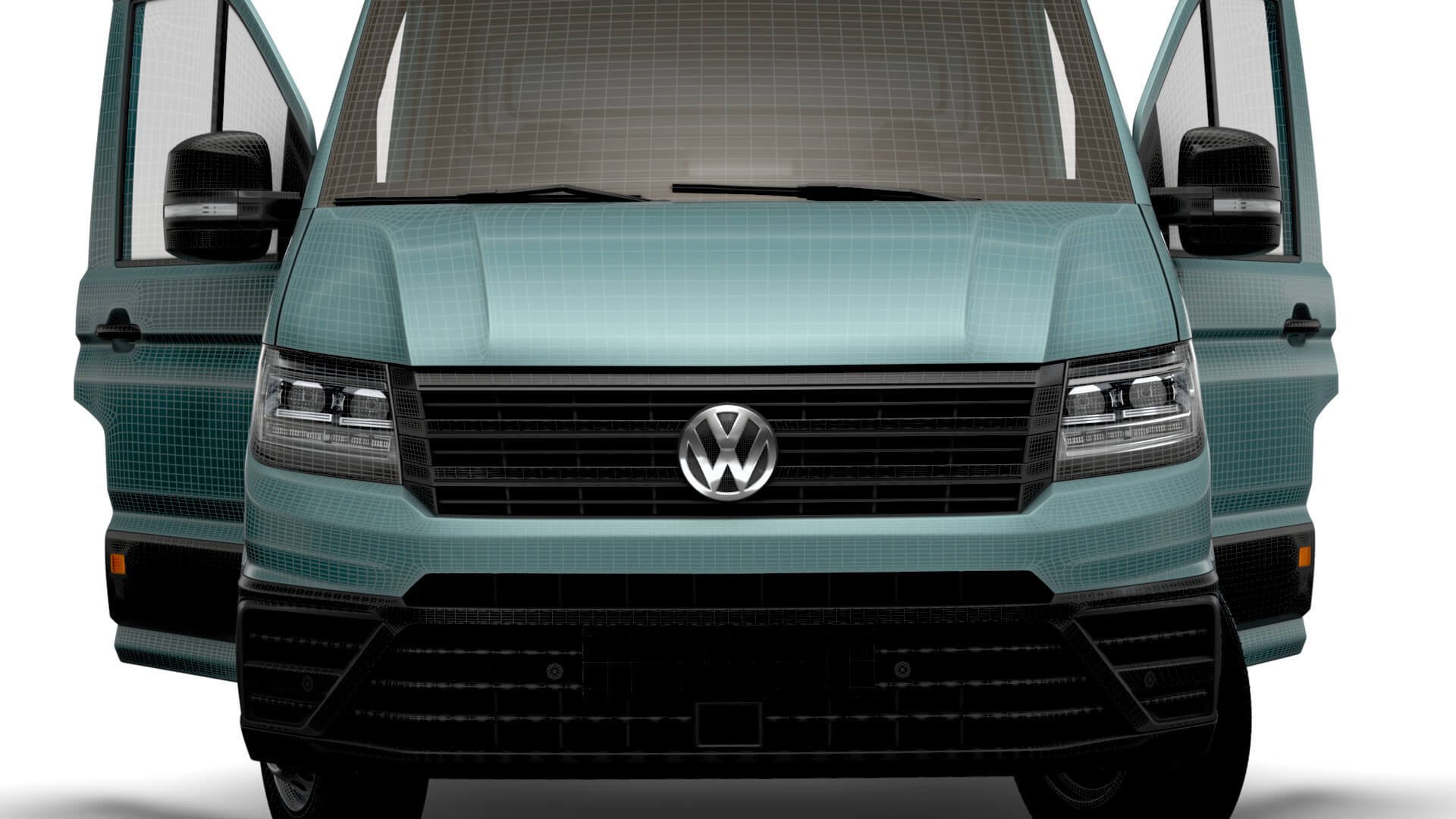 VW Crafter Chassis SingleCab L2 Hqinterior 2023 - 3D Model by Creator 3D