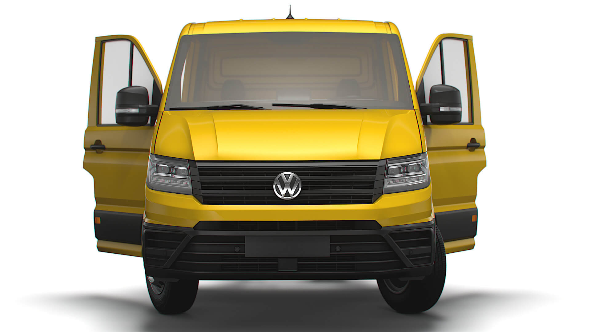 VW Crafter Chassis SingleCab L3 Hqinterior 2023 - 3D Model by Creator 3D