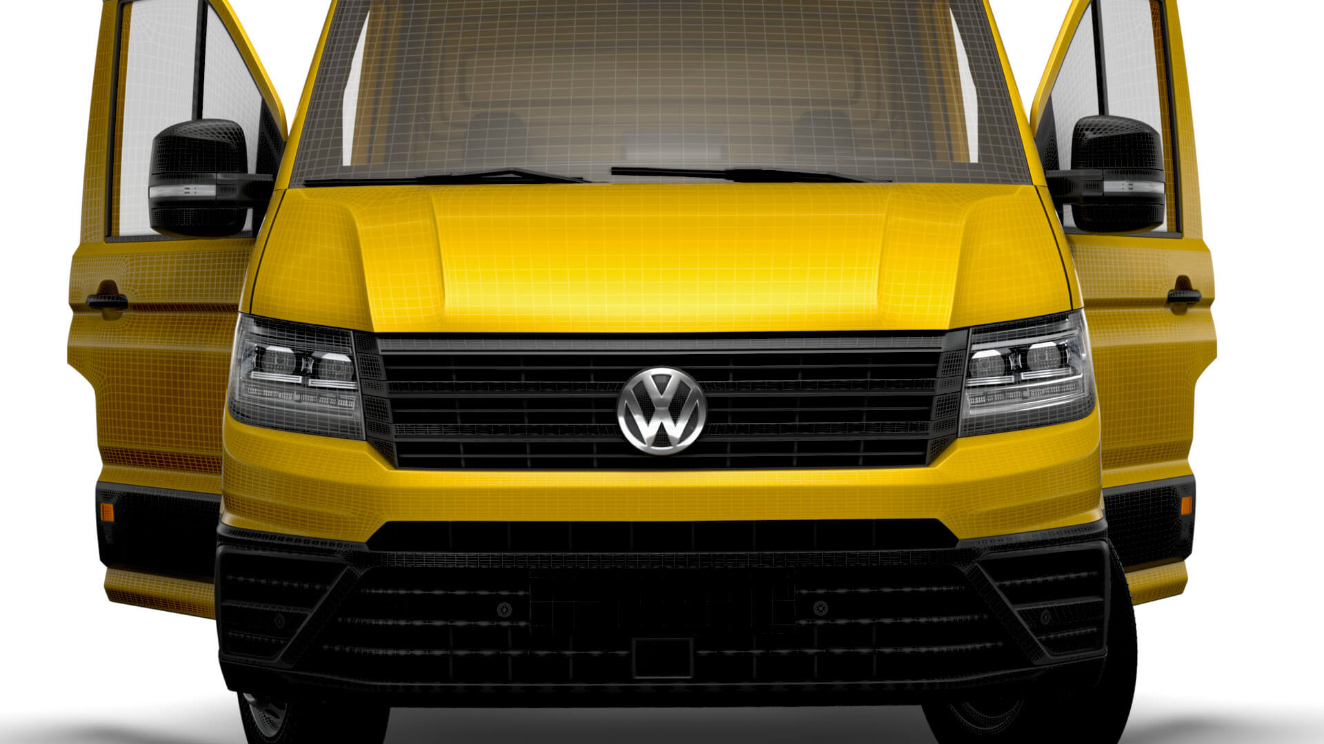 VW Crafter Chassis SingleCab L3 Hqinterior 2023 - 3D Model by Creator 3D