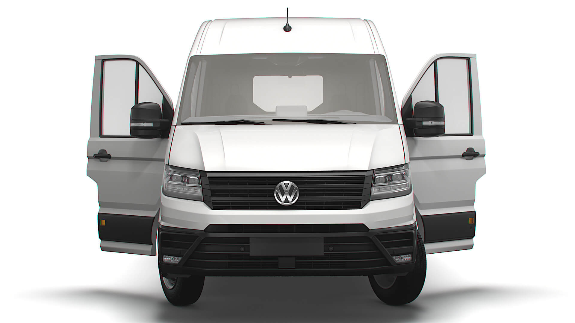 VW Crafter Combi L2H2 HQ Interior 2023 - 3D Model by Creator 3D