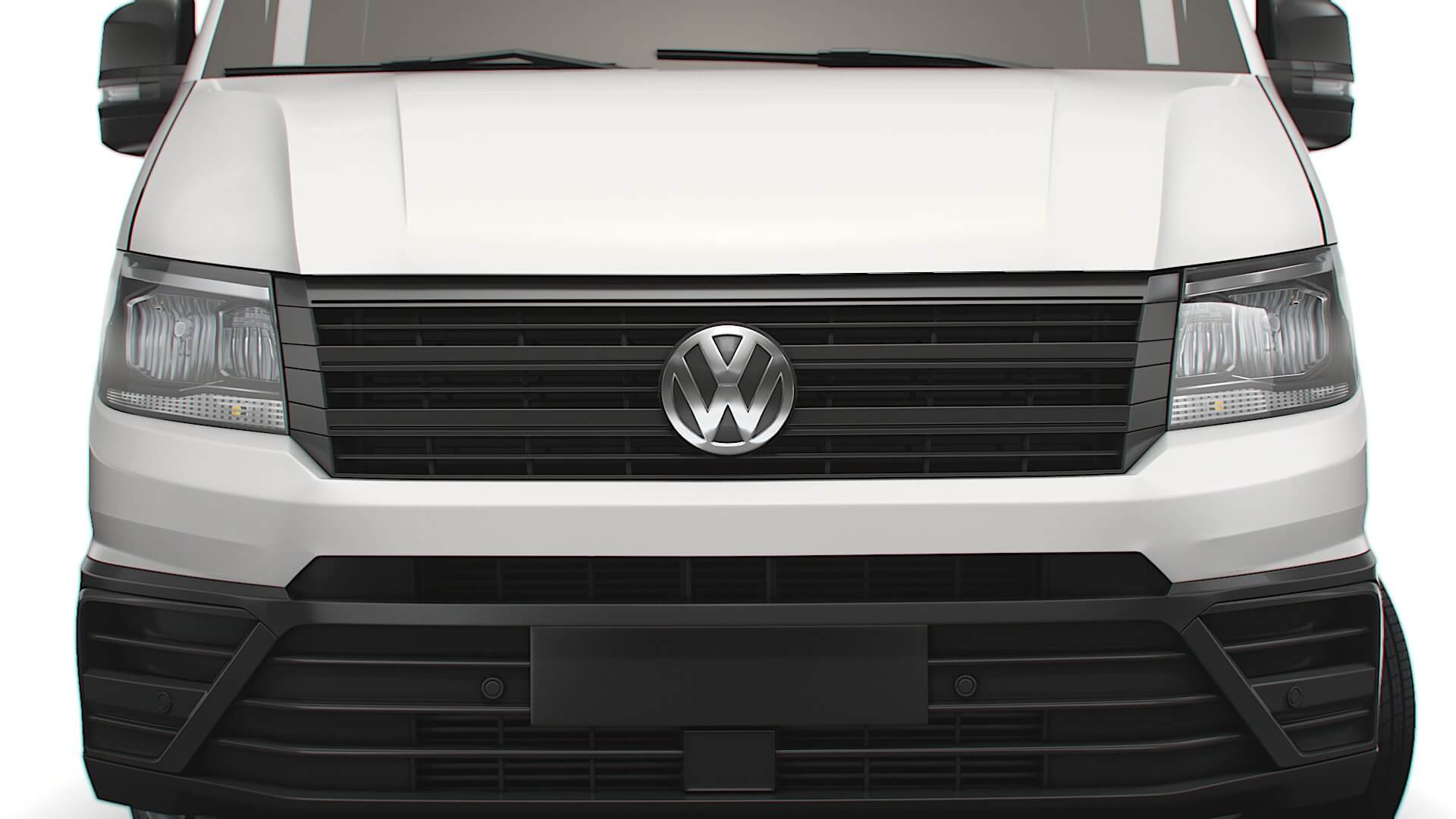 VW Crafter Double Cab Tipper 2021 - 3D Model by Creator 3D