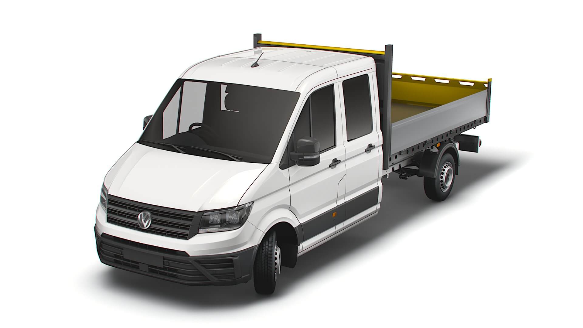 VW Crafter Double Cab Tipper 2021 - 3D Model by Creator 3D