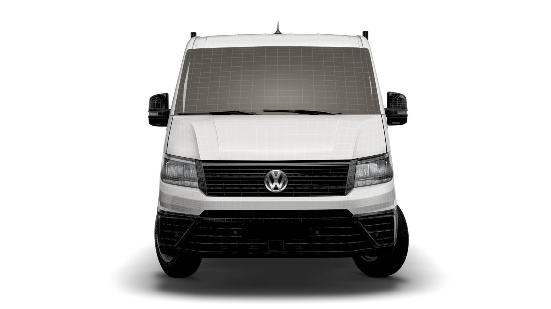 VW Crafter Double Cab Tipper 2021 - 3D Model by Creator 3D