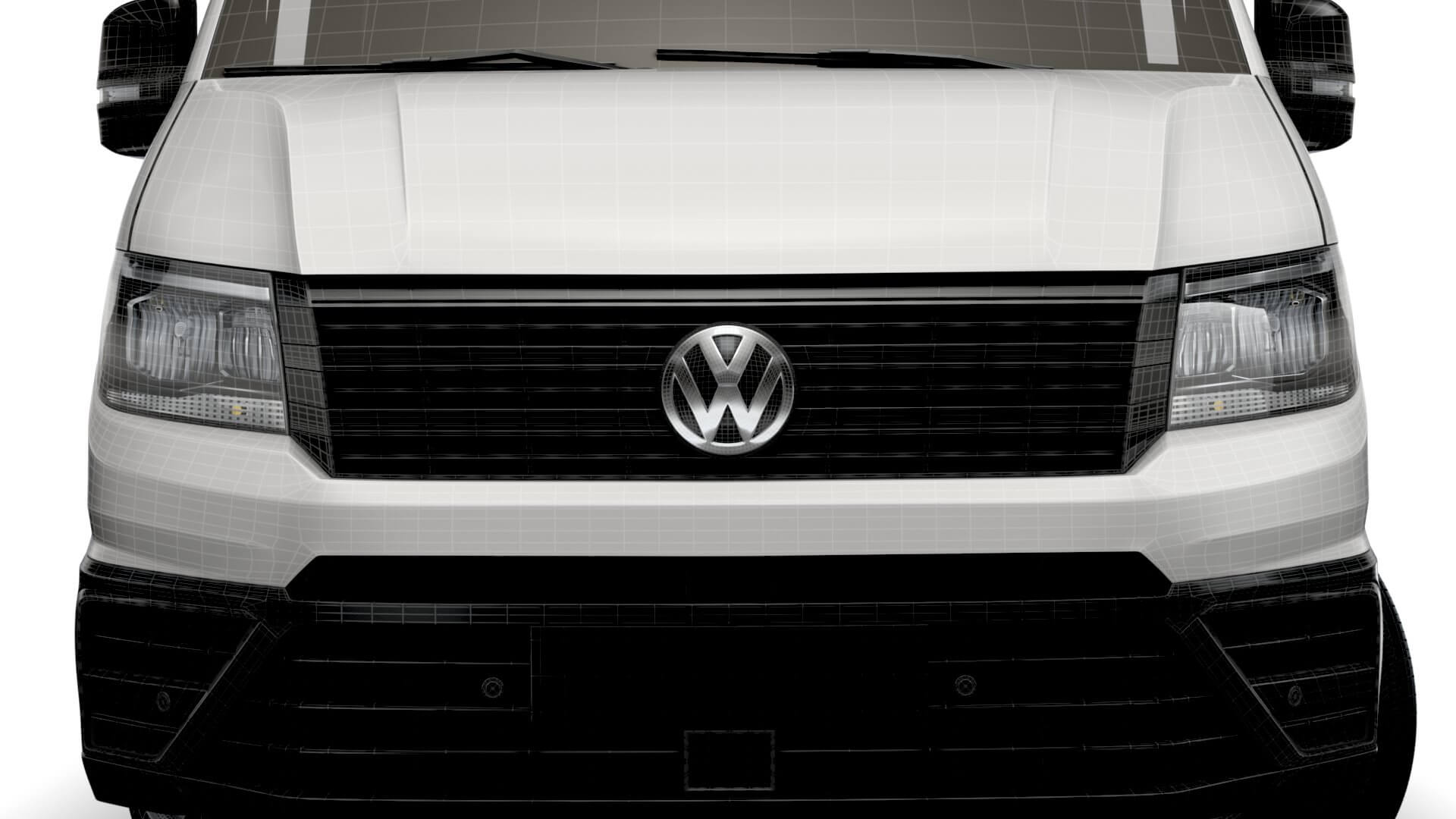 VW Crafter Double Cab Tipper 2021 - 3D Model by Creator 3D