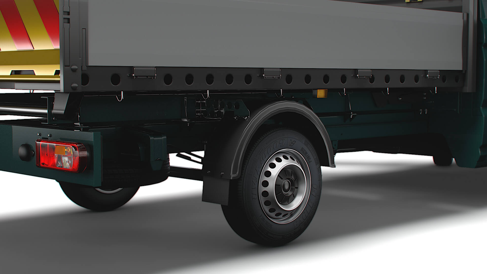 VW Crafter Double Cab Tipper HQ Interior 2023 - 3D Model by Creator 3D