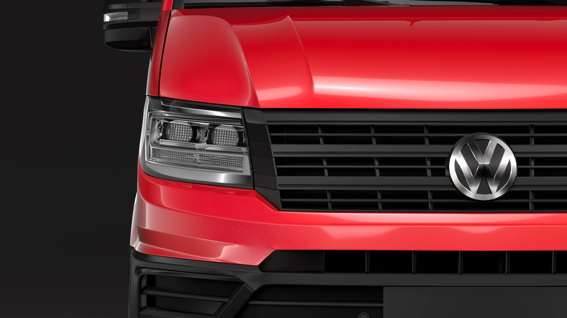 VW Crafter L3H3 Window Van 2018 - 3D Model by Creator 3D