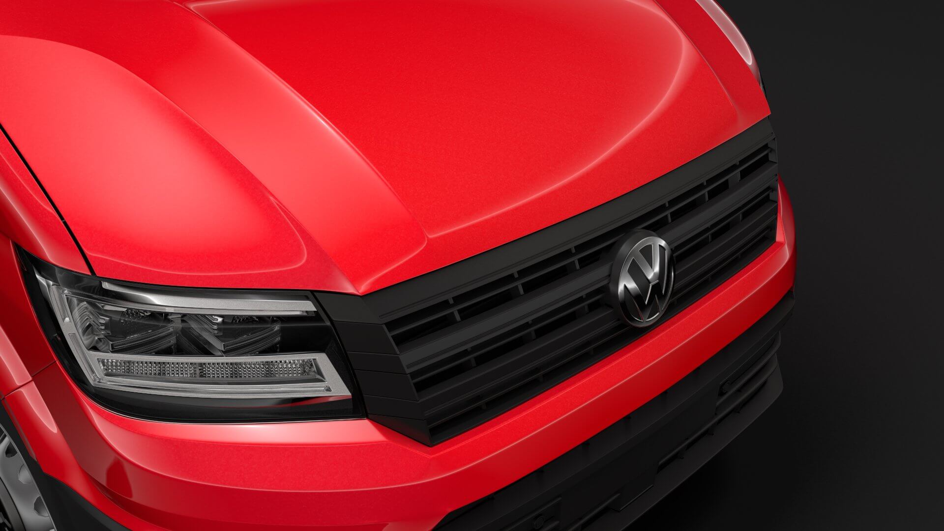 VW Crafter L4H3 Window Van 2018 - 3D Model by Creator 3D