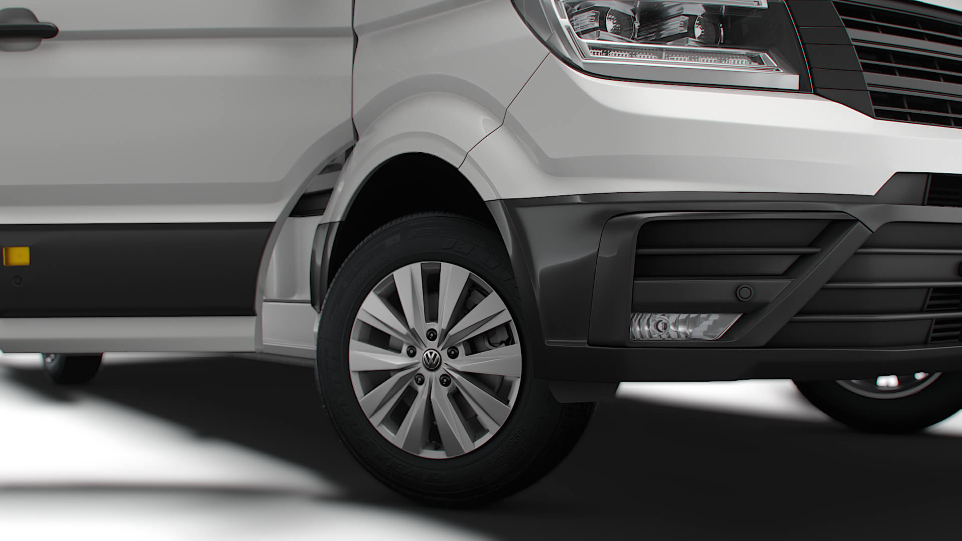 VW Crafter Panel Van L2H1 HQ Interior 2023 - 3D Model by Creator 3D