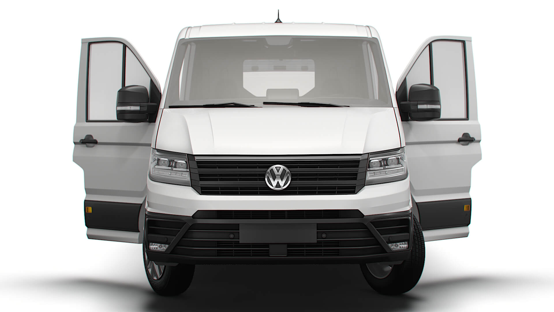 VW Crafter Panel Van L2H1 HQ Interior 2023 - 3D Model by Creator 3D