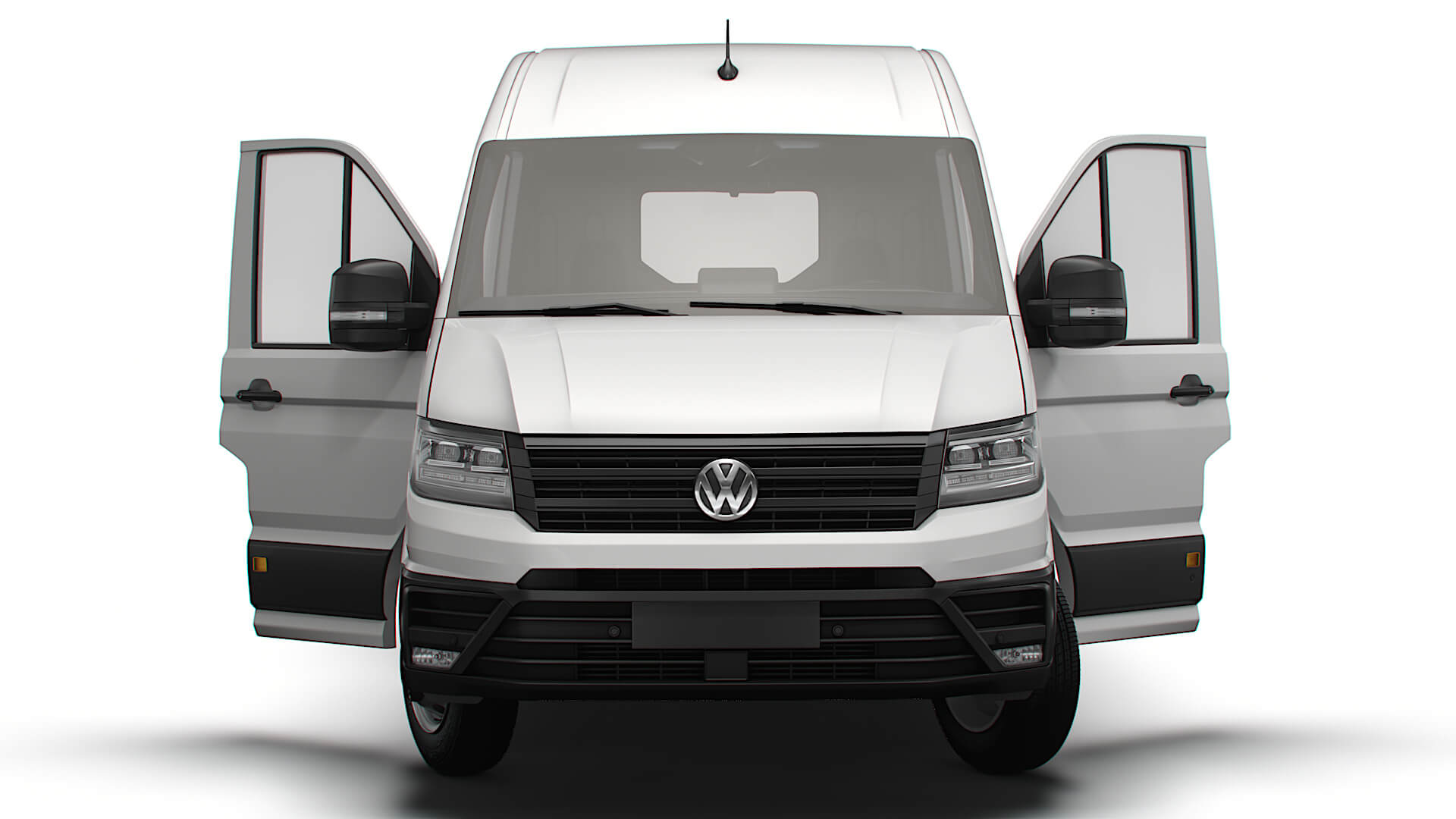 VW Crafter Panel Van L3H2 HQ Interior 2023 - 3D Model by Creator 3D