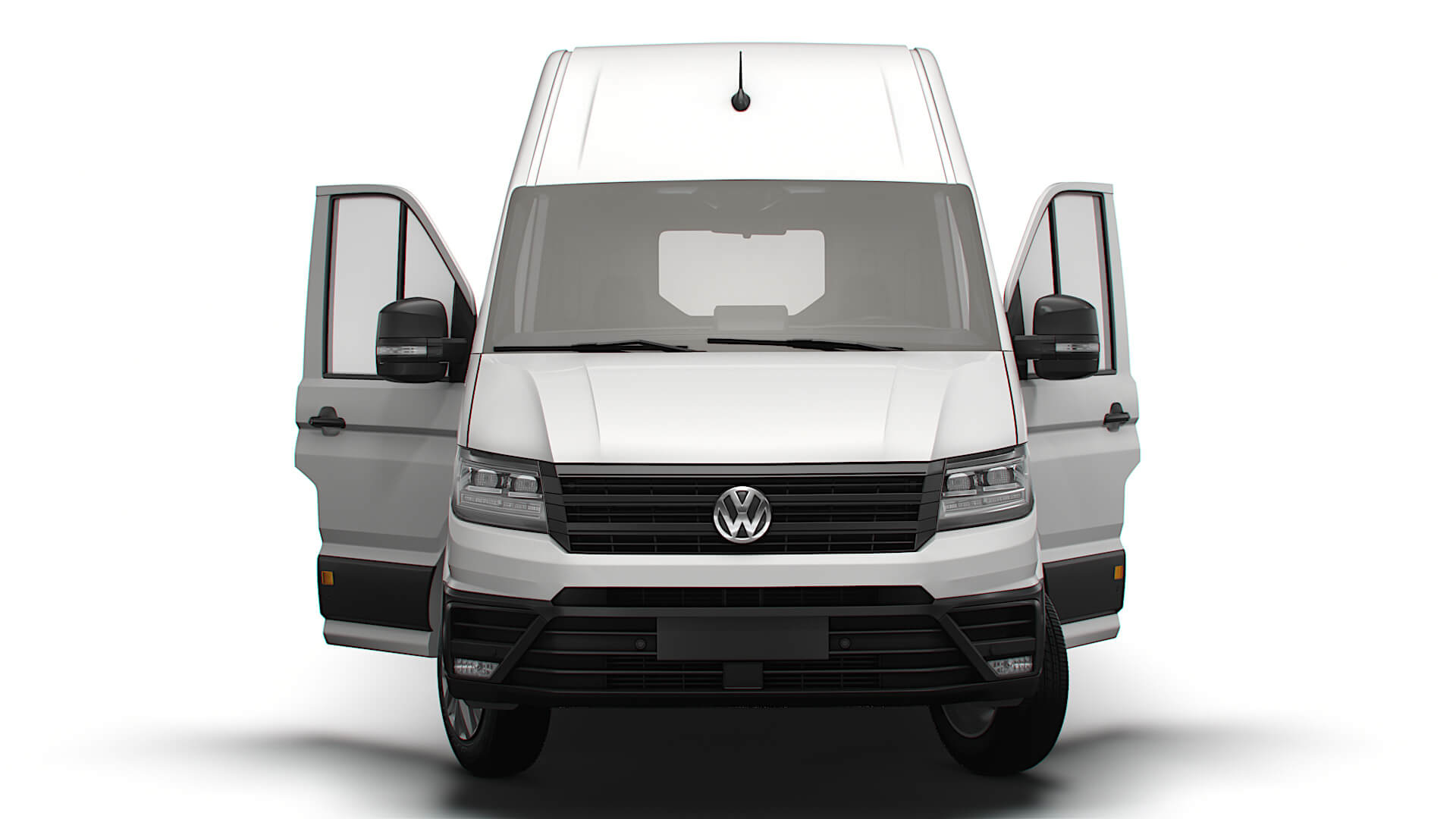 VW Crafter Panel Van L3H3 HQ Interior 2023 - 3D Model by Creator 3D