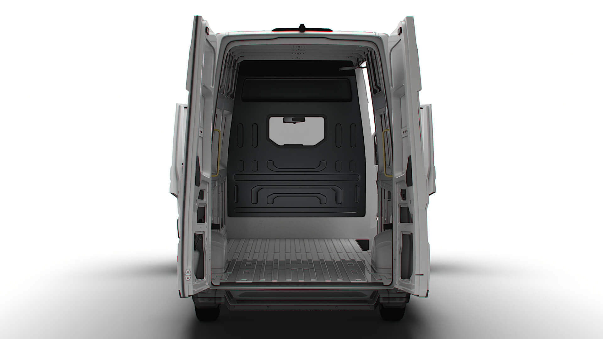 VW Crafter Panel Van L3H3 HQ Interior 2023 - 3D Model by Creator 3D