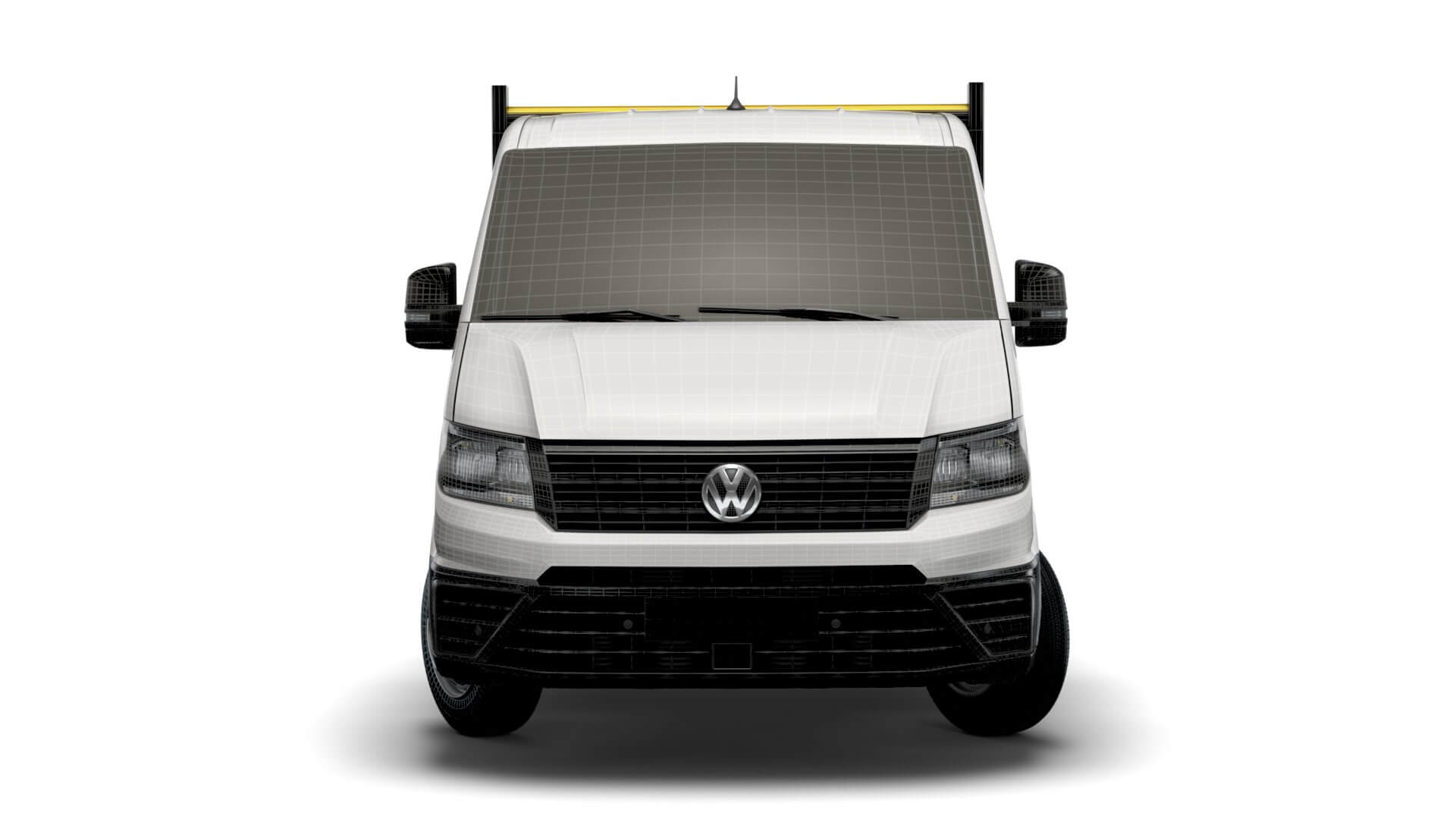 VW Crafter Single Cab Tipper 2021 - 3D Model by Creator 3D