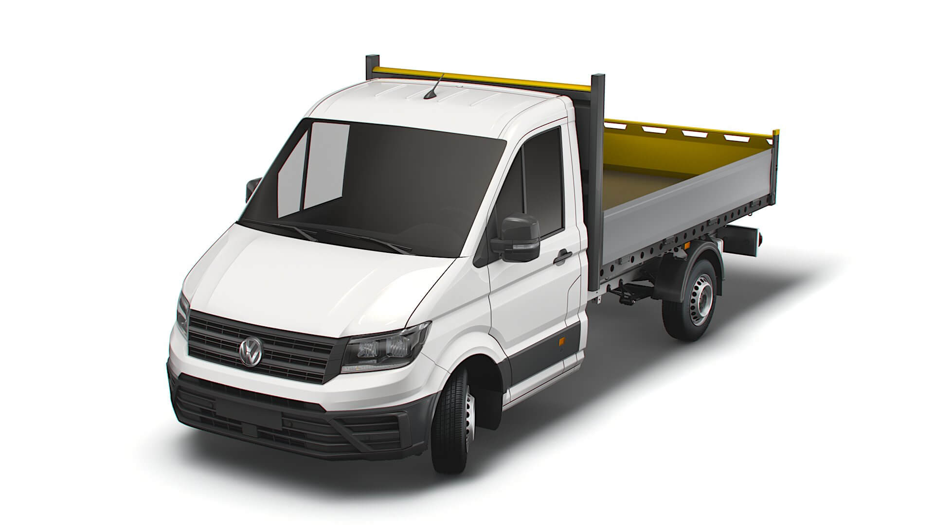 VW Crafter Single Cab Tipper 2021 - 3D Model by Creator 3D