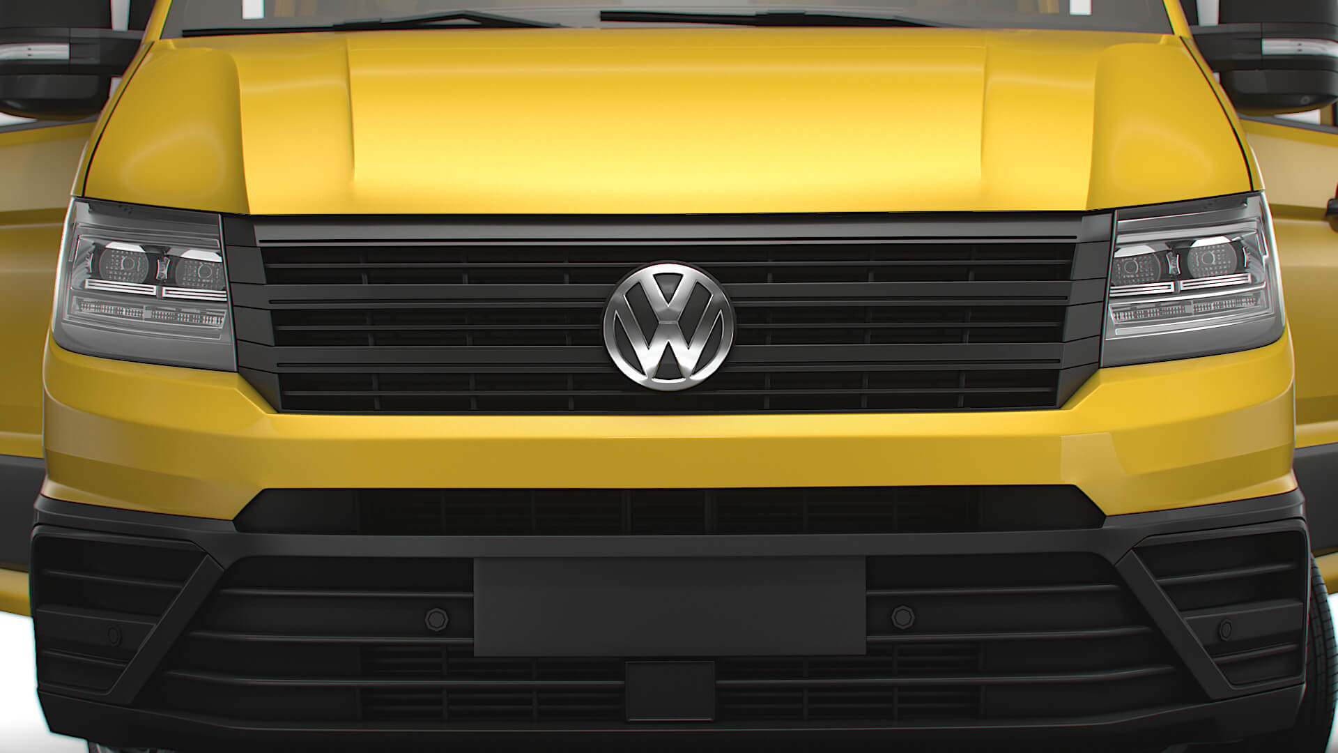 VW Crafter Single Cab Tipper HQ Interior 2023 - 3D Model by Creator 3D