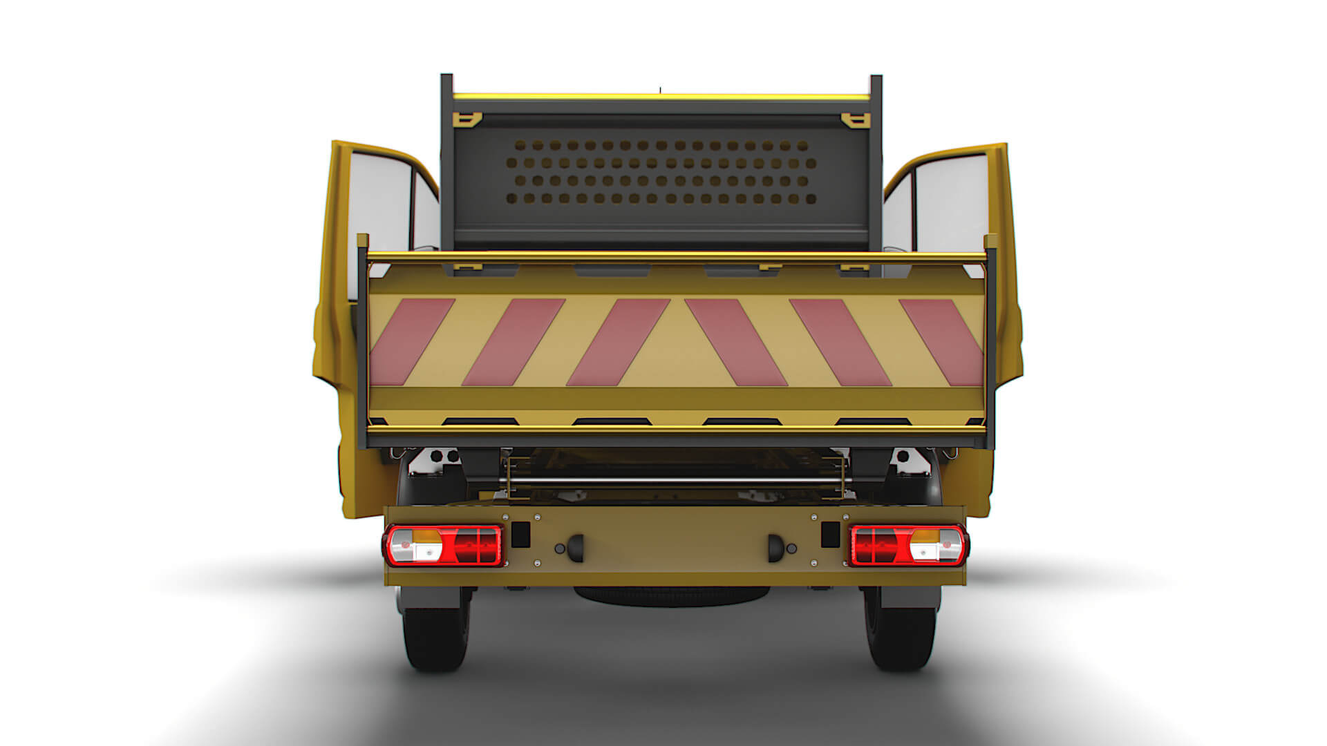 VW Crafter Single Cab Tipper HQ Interior 2023 - 3D Model by Creator 3D