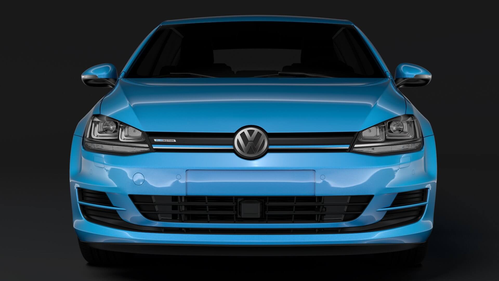 VW Golf 7 TGI BlueMotion 5D 2016 - 3D Model by Creator 3D