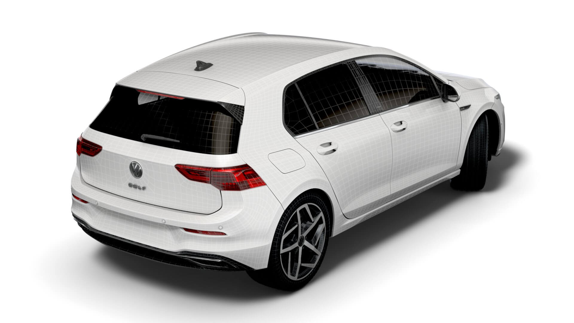 VW Golf Style 2021 - 3D Model by Creator 3D