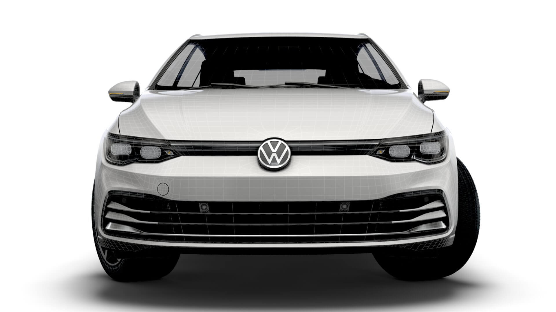 VW Golf Style 2021 - 3D Model by Creator 3D