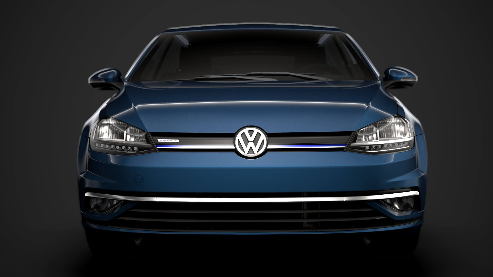 VW Golf TGI Bluemotion 5door Typ5G 2019 - 3D Model by Creator 3D