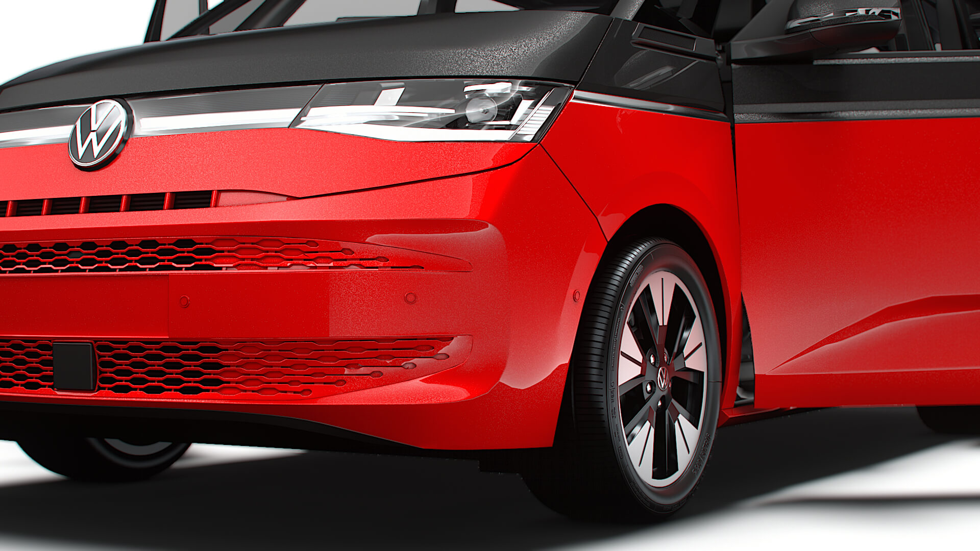 VW T7 Multivan Long HQ Interior 2025 - 3D Model by Creator 3D