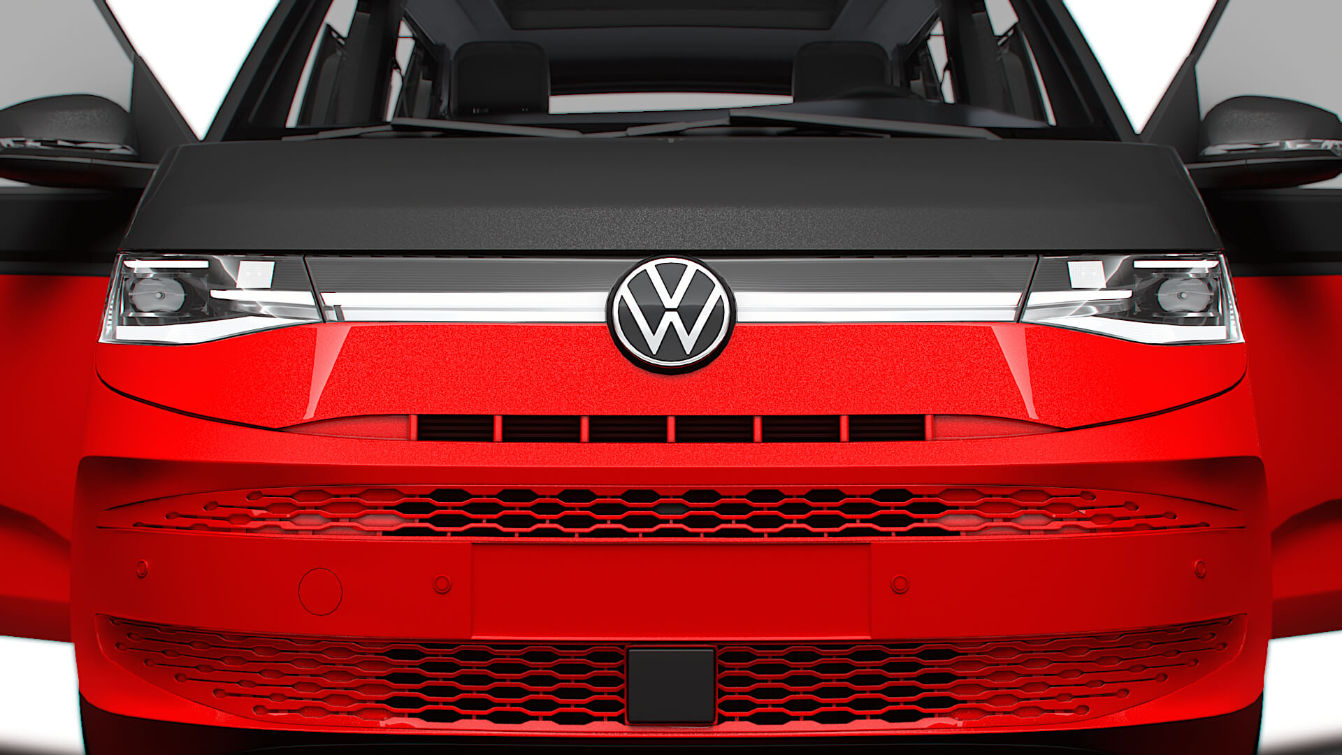 VW T7 Multivan Long HQ Interior 2025 - 3D Model by Creator 3D