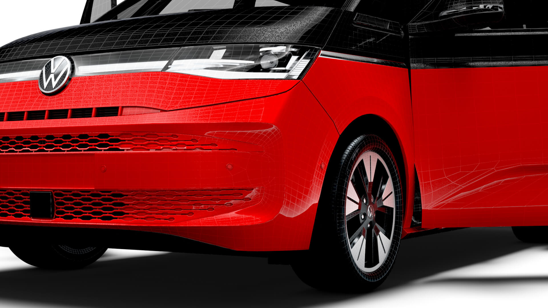 VW T7 Multivan Long HQ Interior 2025 - 3D Model by Creator 3D