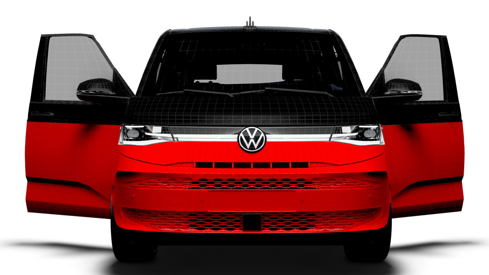 VW T7 Multivan Long HQ Interior 2025 - 3D Model by Creator 3D