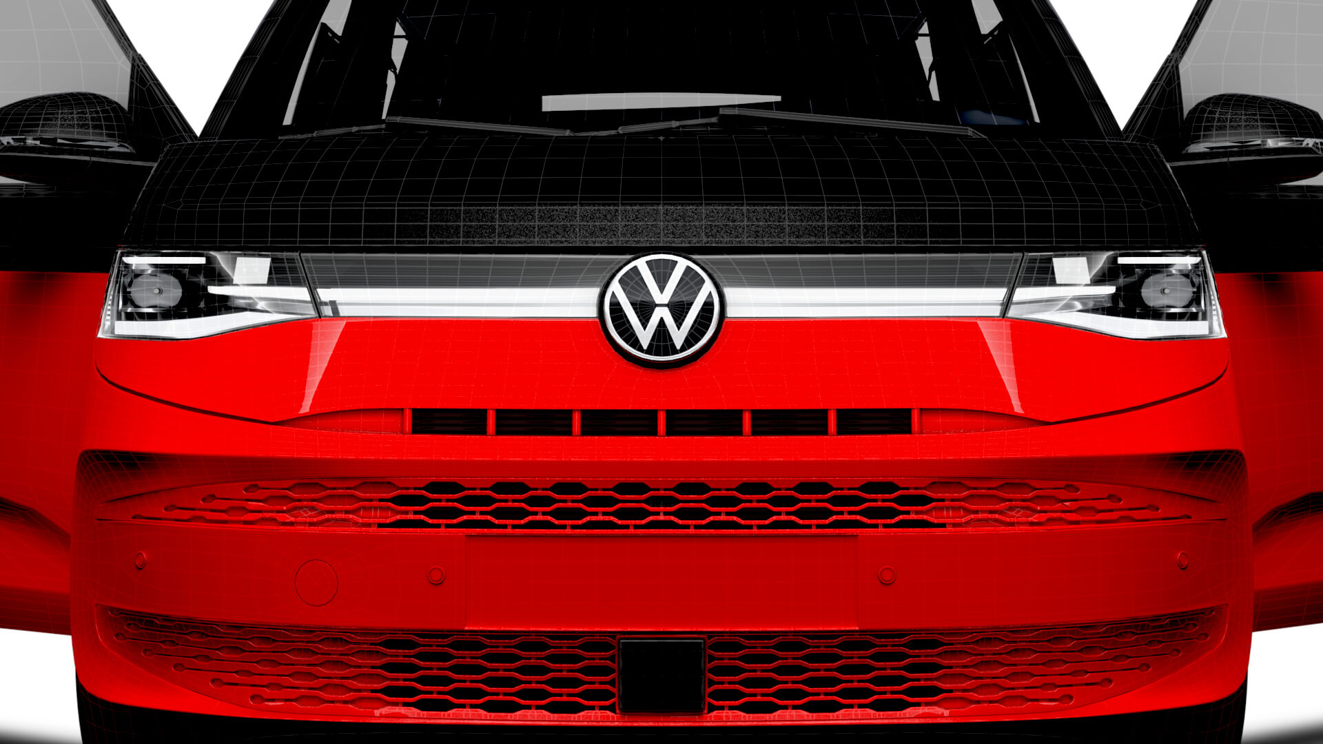 VW T7 Multivan Long HQ Interior 2025 - 3D Model by Creator 3D