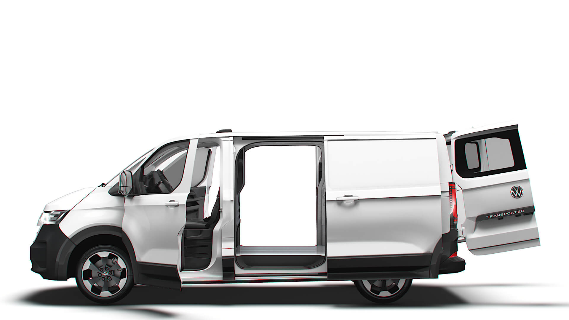 VW Transporter Van L1H1 2Sd HQ Interior 2025 - 3D Model by Creator 3D