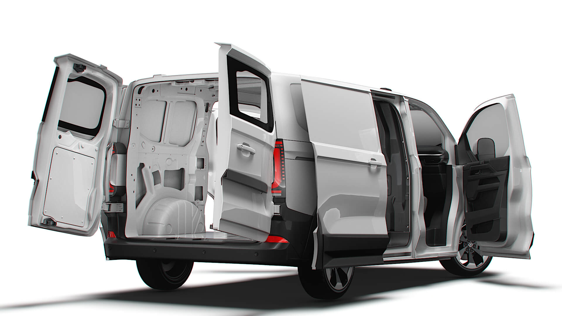 VW Transporter Van L1H1 2Sd HQ Interior 2025 - 3D Model by Creator 3D